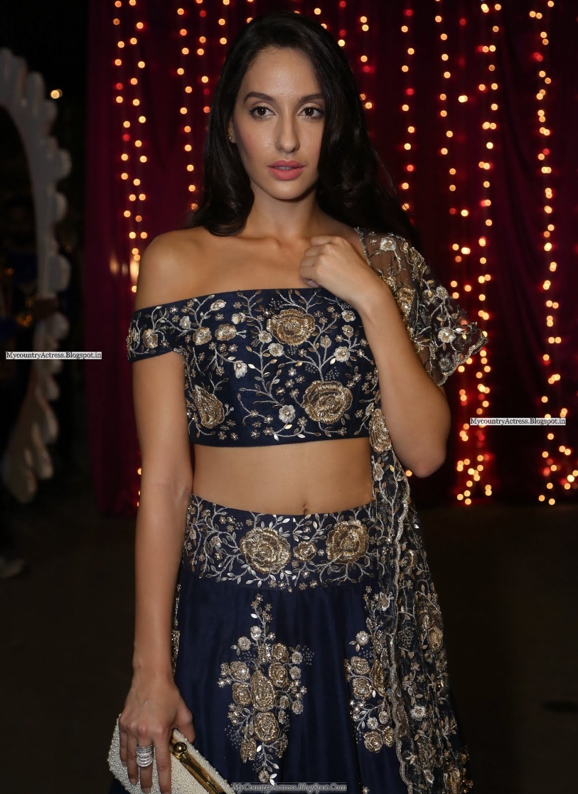My Country Actress Bahubali Fame Nora Fatehi At Zee Telugu Apsara Awards Event