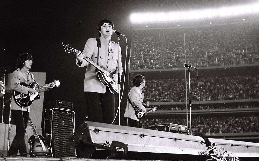 1965 Shea Stadium the Beatles' Biggest Concert – The First Rock Concert ...