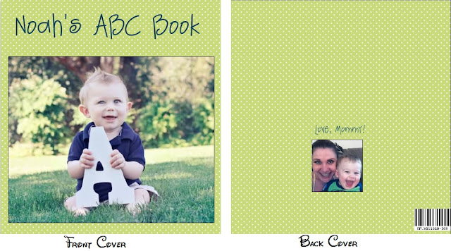 Crafts from a stay at home mom: DIY Shutterfly ABC Book