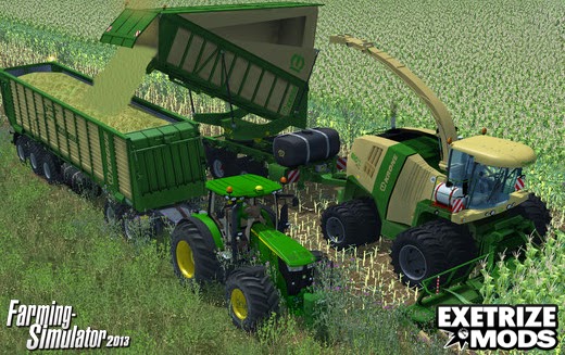 FS13 - Colheitadeira Krone BigX 1100 - EXT Mods