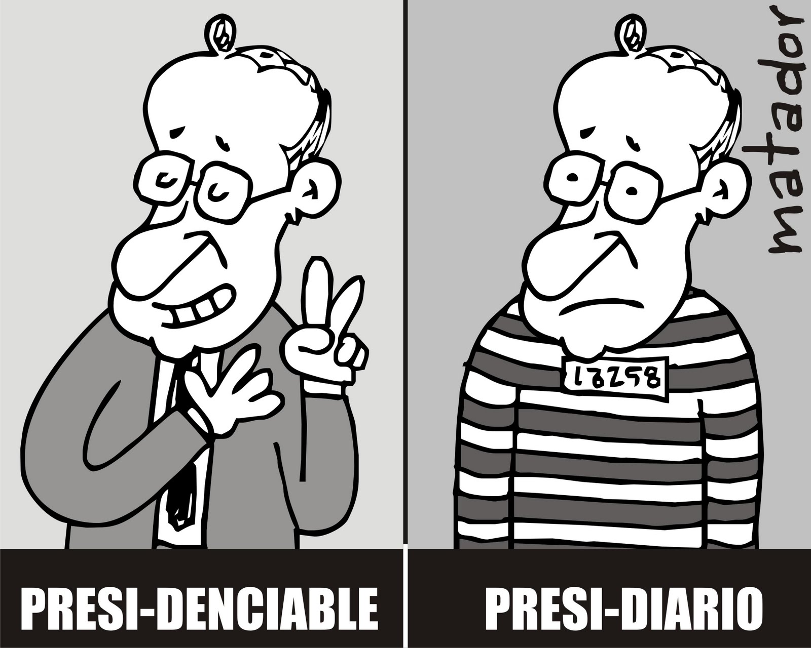 matador cartoons: Prescindible