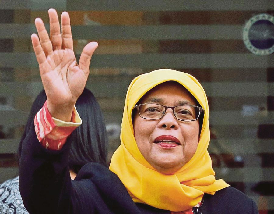 The Yellow Party News: Halimah Yacob Becomes Singapore's First Female ...