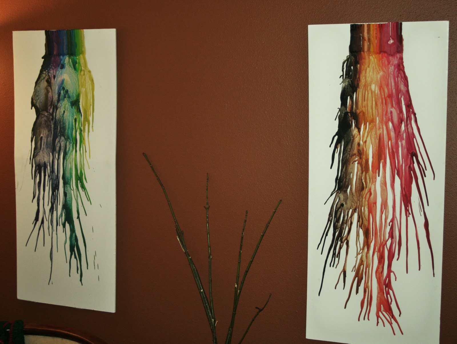 365 Days of Design: Melted Crayon Art
