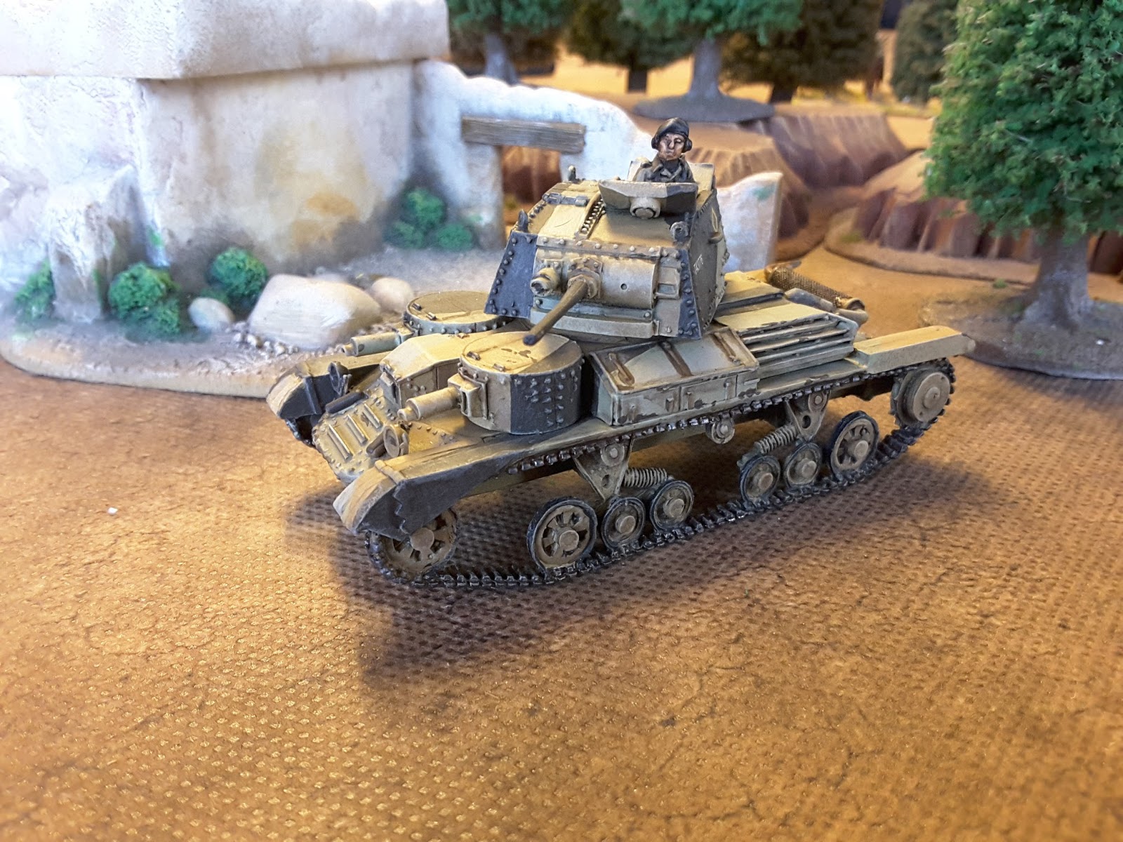 Yarkshire Gamer: A9 Cruiser Tanks for the Desert