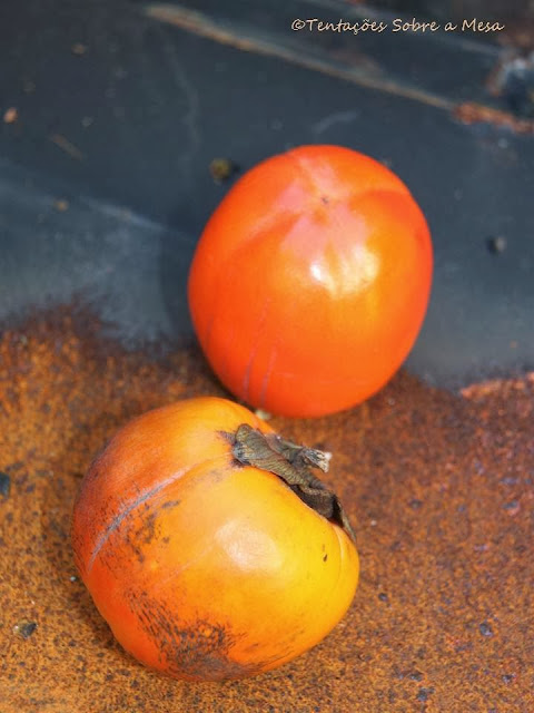 Tentações sobre a Mesa: Mousse de Diospiro