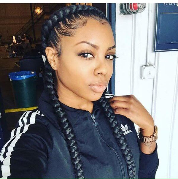 +17 Trendy Black Cornrows Hairstyles 2020 To try - style afrika