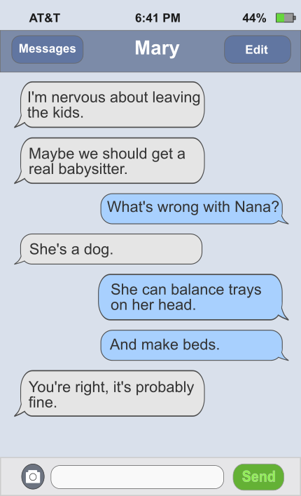 Unremarkable Files: 7 Text Message Exchanges between Disney Characters