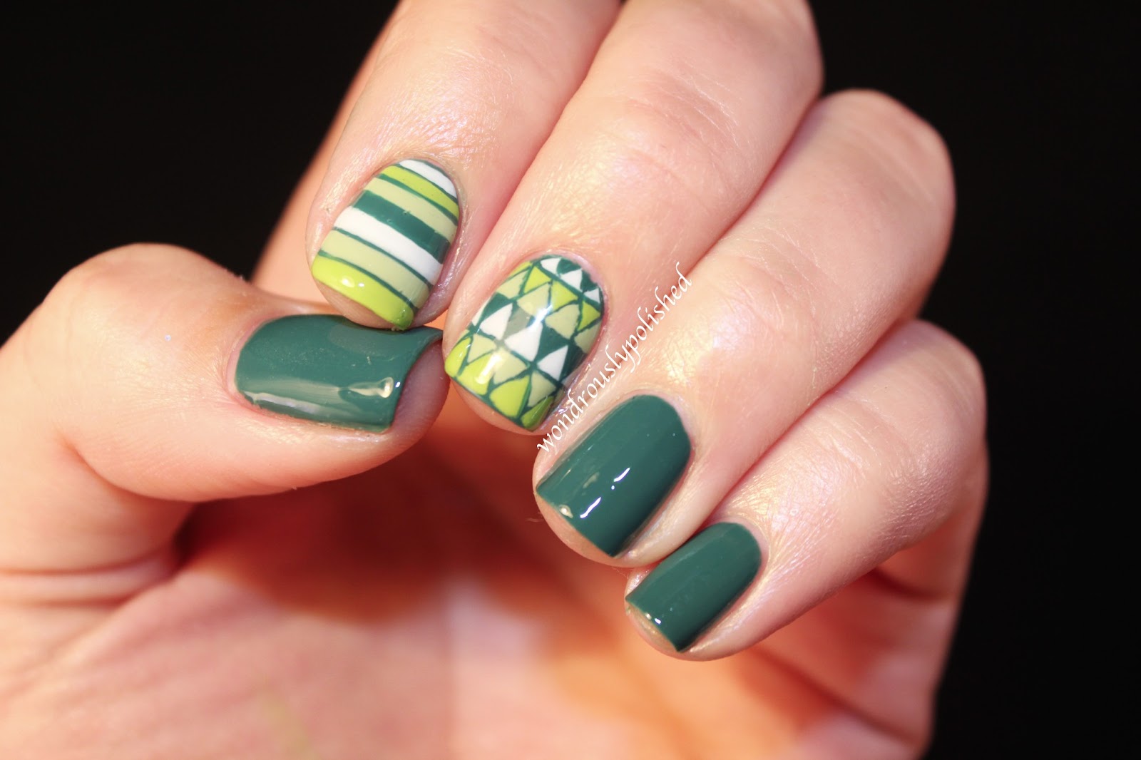 Wondrously Polished: 31 Day Nail Challenge - Day 4: Green