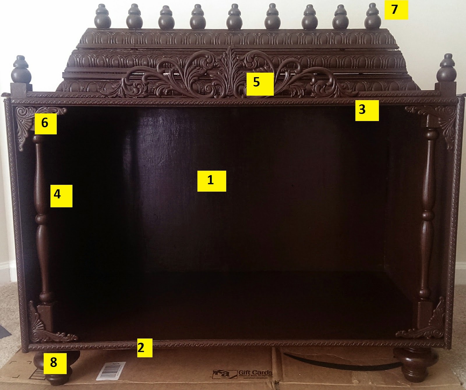 ChroniclesOfAnEternalMind: Homemade Pooja Mandir