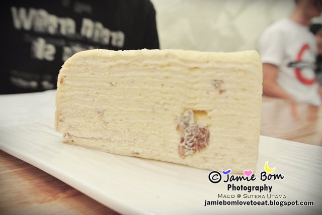 J.A.M.I.E.B.O.M: Maco Cafe @ Sutera Utama 法式千层蛋糕
