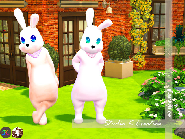 Sims 4 CC's - The Best: Bunny costume by Karzalee