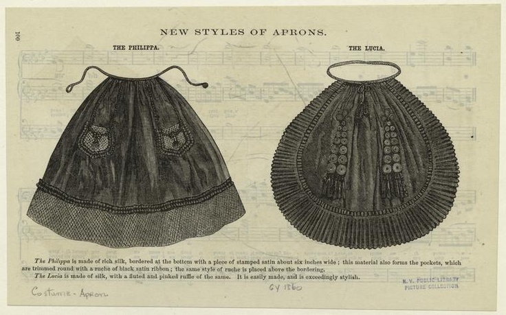 Born in 1808: 1860s Fancy Apron Tutorial - Part 1 The Original