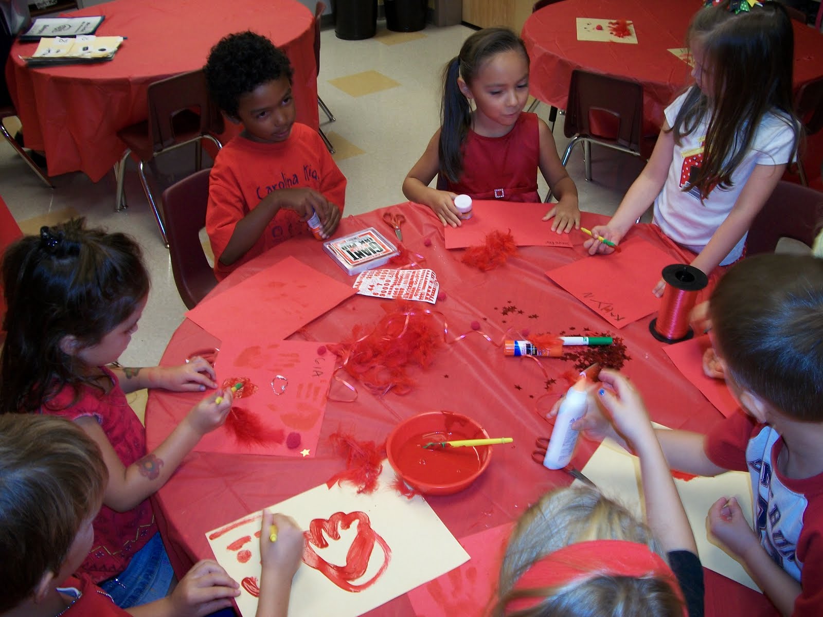 Keeping Up with the Kindergartners: Red and Orange and Yellow