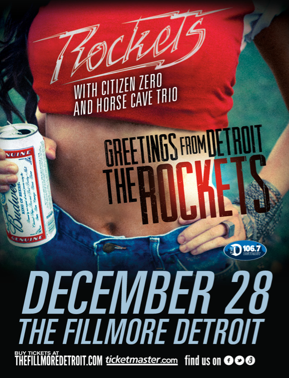 DETROIT ROCK N ROLL MAGAZINE: THE ROCKETS FILLMORE SHOW DEC 28