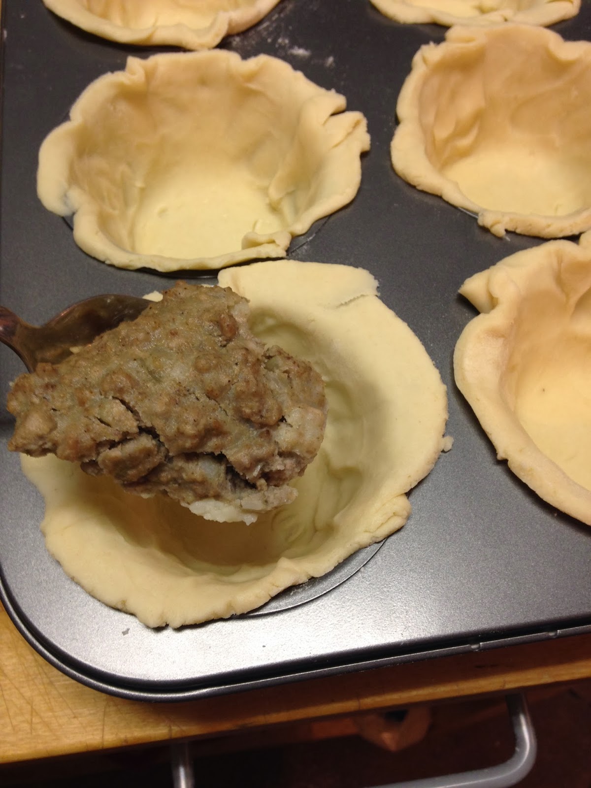 Tracy Cooks in Austin: Meat pie, my jumbo mini version. The perfect ...