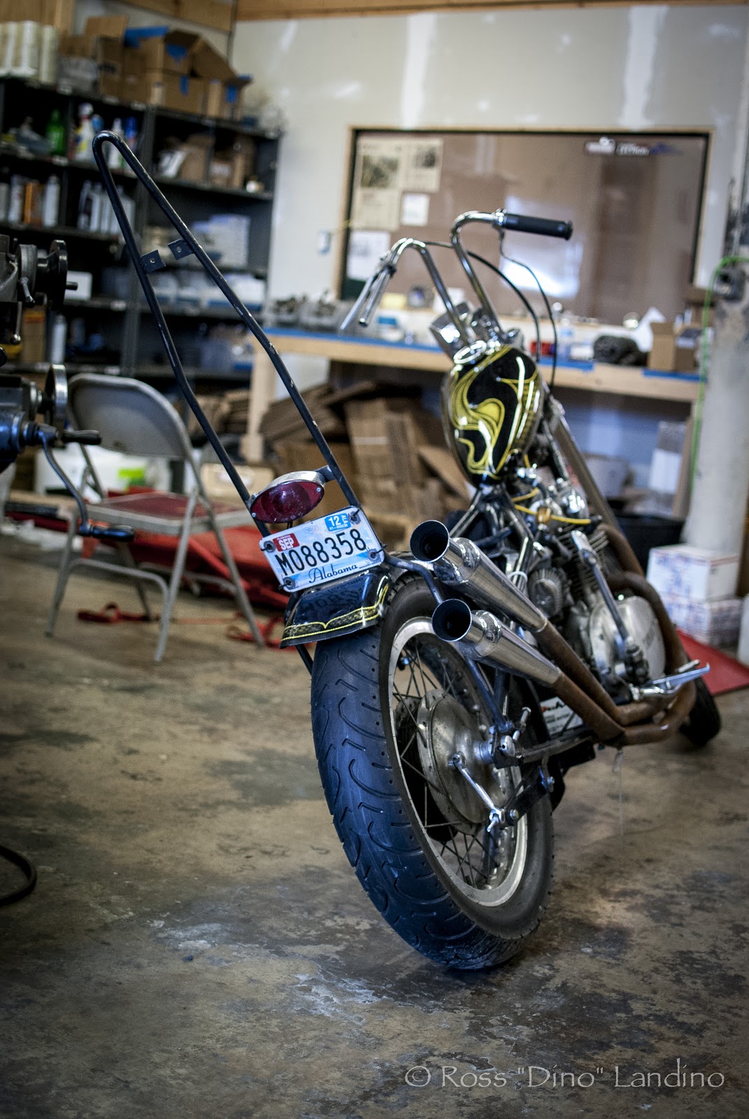 Hugh's HandBuilt: Pay it Forward Chopper Build