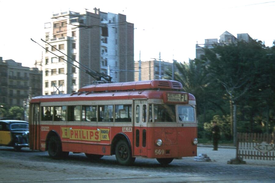 El Tranvía 48: 75 años del primer trolebús en Barcelona