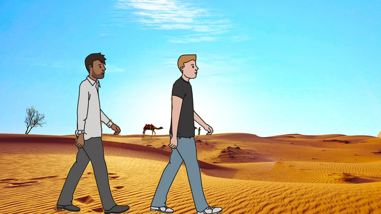 Two Best Friends : The Sand and The Stone story ~ Moral Stories for Kids