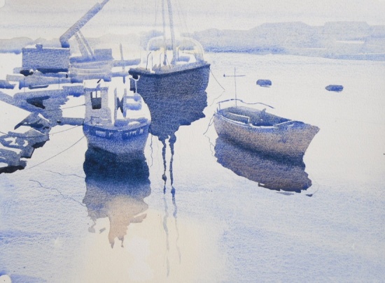 Gilly Marklew watercolour artist and tutor: FLATFORD MILL PAINTING ...