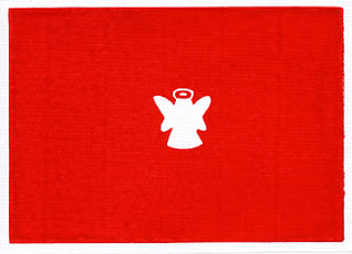 GML ~ Art and Calligraphy: Handmade Block Print ~ Angel