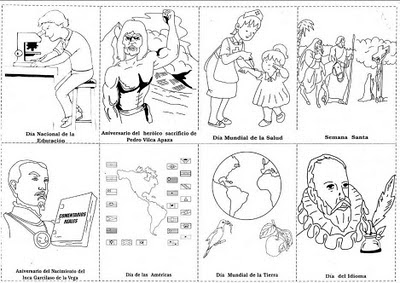 mis locuras hechas blog :P: Fechas Cívicas