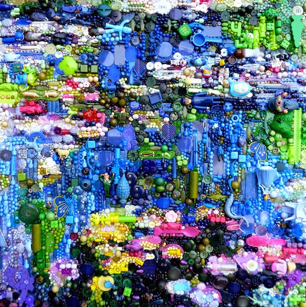 Jane Perkins y sus obras - Arte a partir del reciclaje - DTM Querétaro