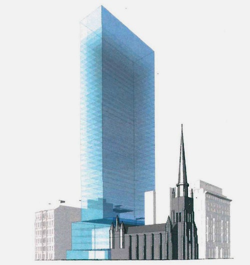 Ongoing demolition of Bancroft Building (1897, designed by Robert H ...