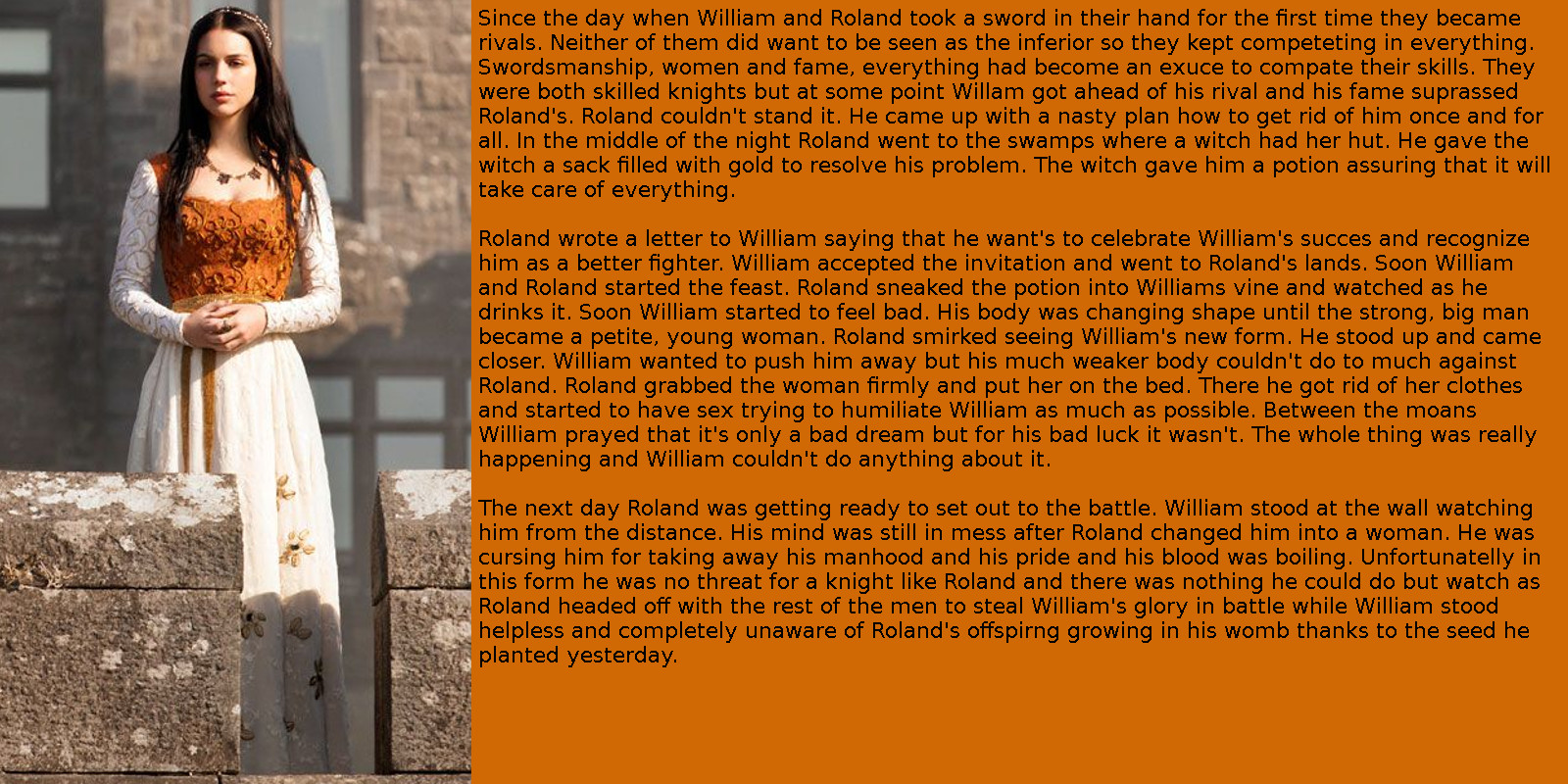 Marti's tg captions: Rivalry