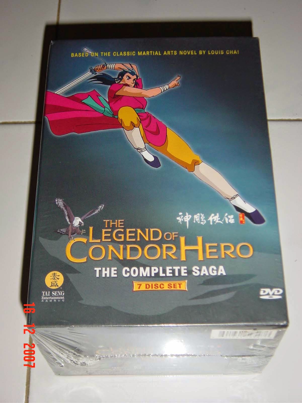 Dunia Nostalgia 80-an : Legend of Condor Hero Complete Saga (Animation) DVD