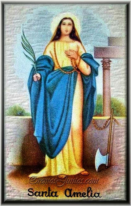 COISAS DE SANTOS: Santa Amélia