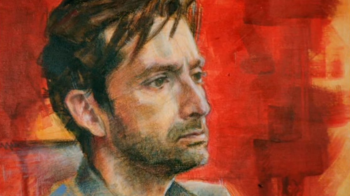 PHOTOS: David Tennant Appears On Portrait Artist Of The Year