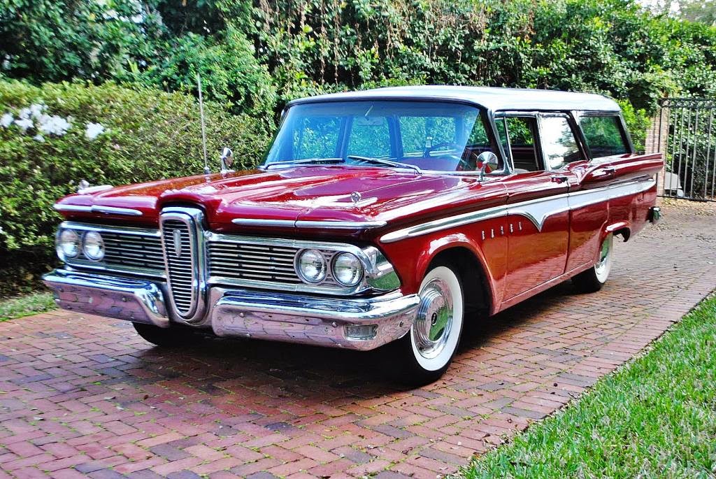 All American Classic Cars: 1959 Edsel Ranger Villager 4-Door Station Wagon