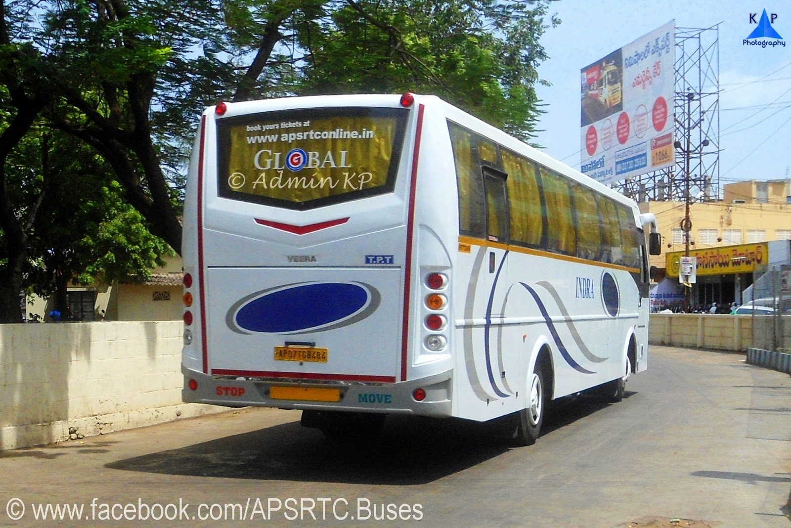 APSRTC New INDRA A/C Buses