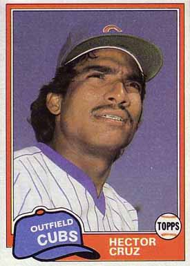 80's Cubs Cards: 1981 Topps Chicago Cubs Checklist
