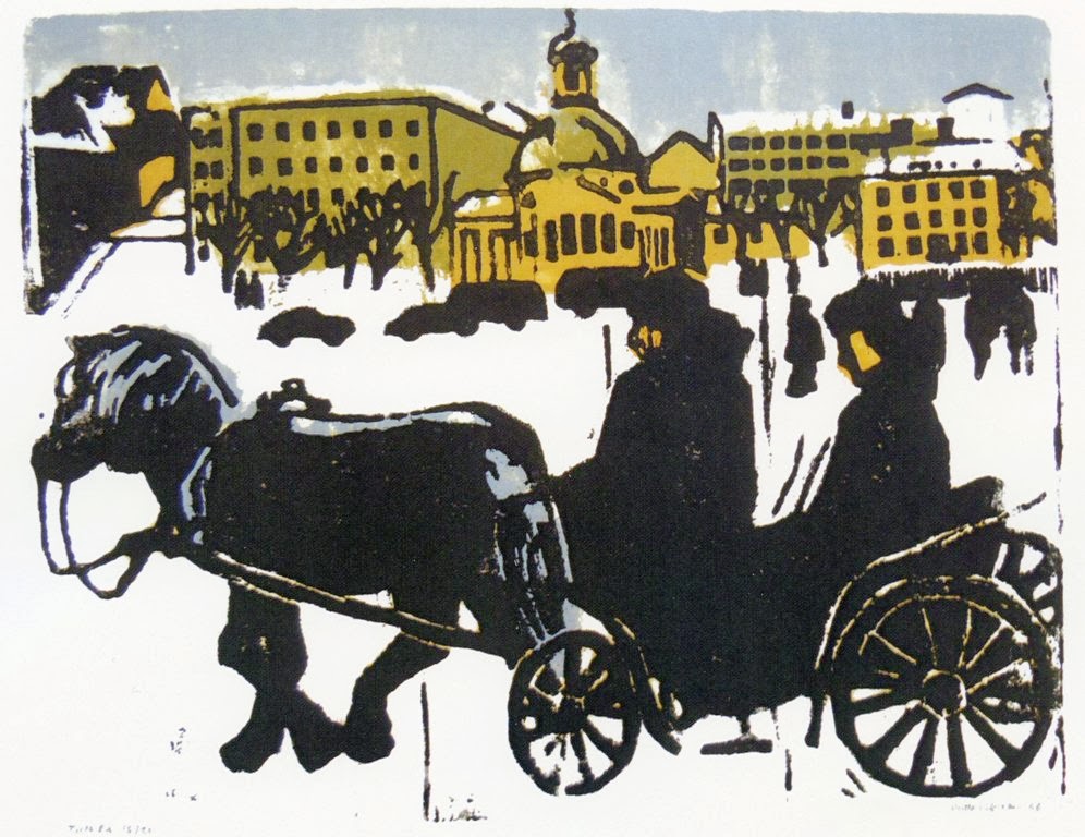 Voitto Vikaisen taidenäyttely kotikaupungissa - ja miten se tehtiin