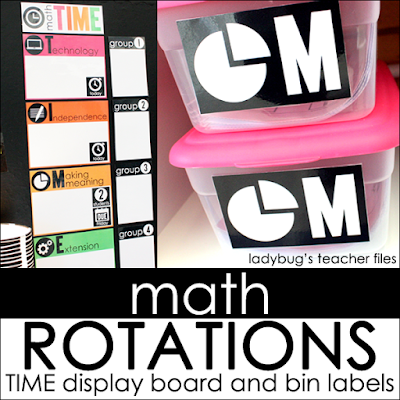 Math TIME: Rotations At Their Pace - Ladybug's Teacher Files