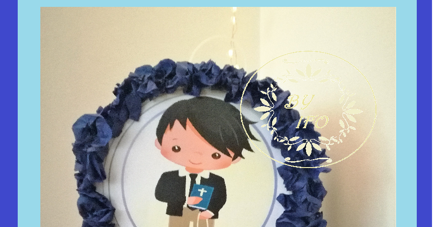 Piñata Primera Comunion Niño