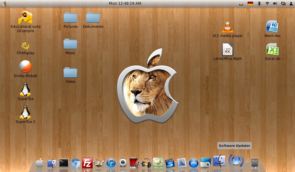 Technik.Kids: Computer Upcycling Linux System mit Apple OS Oberfläche ...