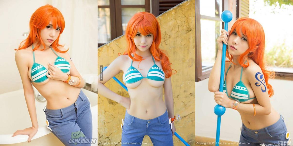 20 Cosplay Nami One Piece Yang Paling Cantik Dan Seksi Sindulin