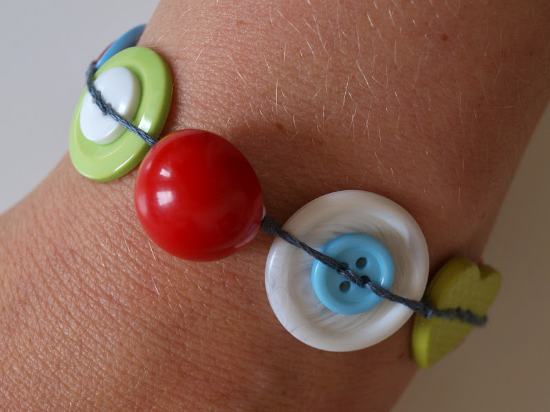 Crafted by Carly: Button Bracelet Tutorial