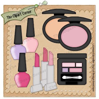 The Clipart Corner: Girls Make Up Clip Art