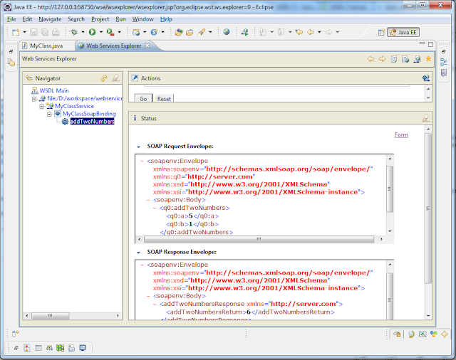 Simple Web Service using SOAP - Java Discover