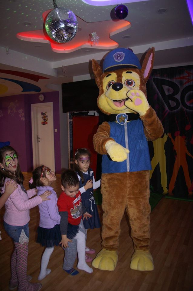 MASKOTE, MASKE, KOSTIMI, LUTKE, REKVIZITI: Patrolne šape - maskota Čejs