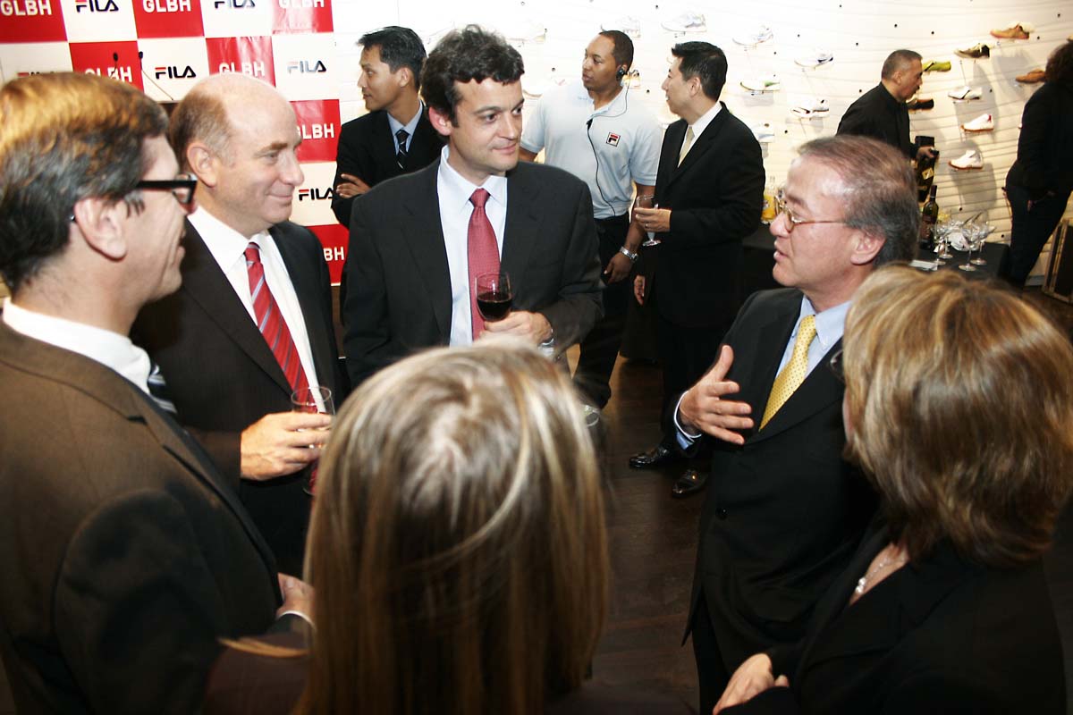 Chucknock: Gene Yoon , Chairman & CEO of Fila Korea Ltd. / GLBH ...