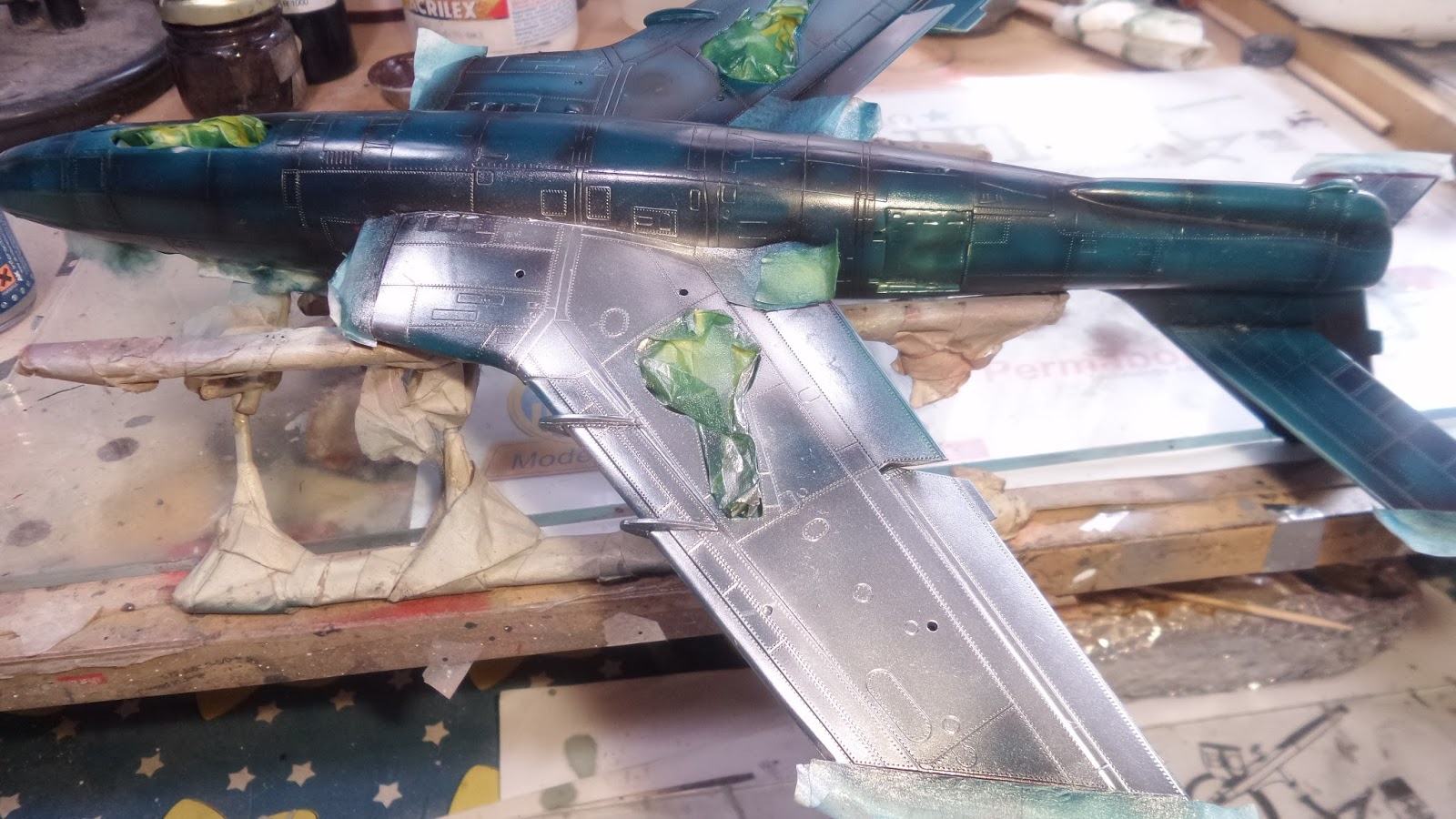 Blog do Chiquito: Rf-84 Thuunderflash 1/48 Tanmodel