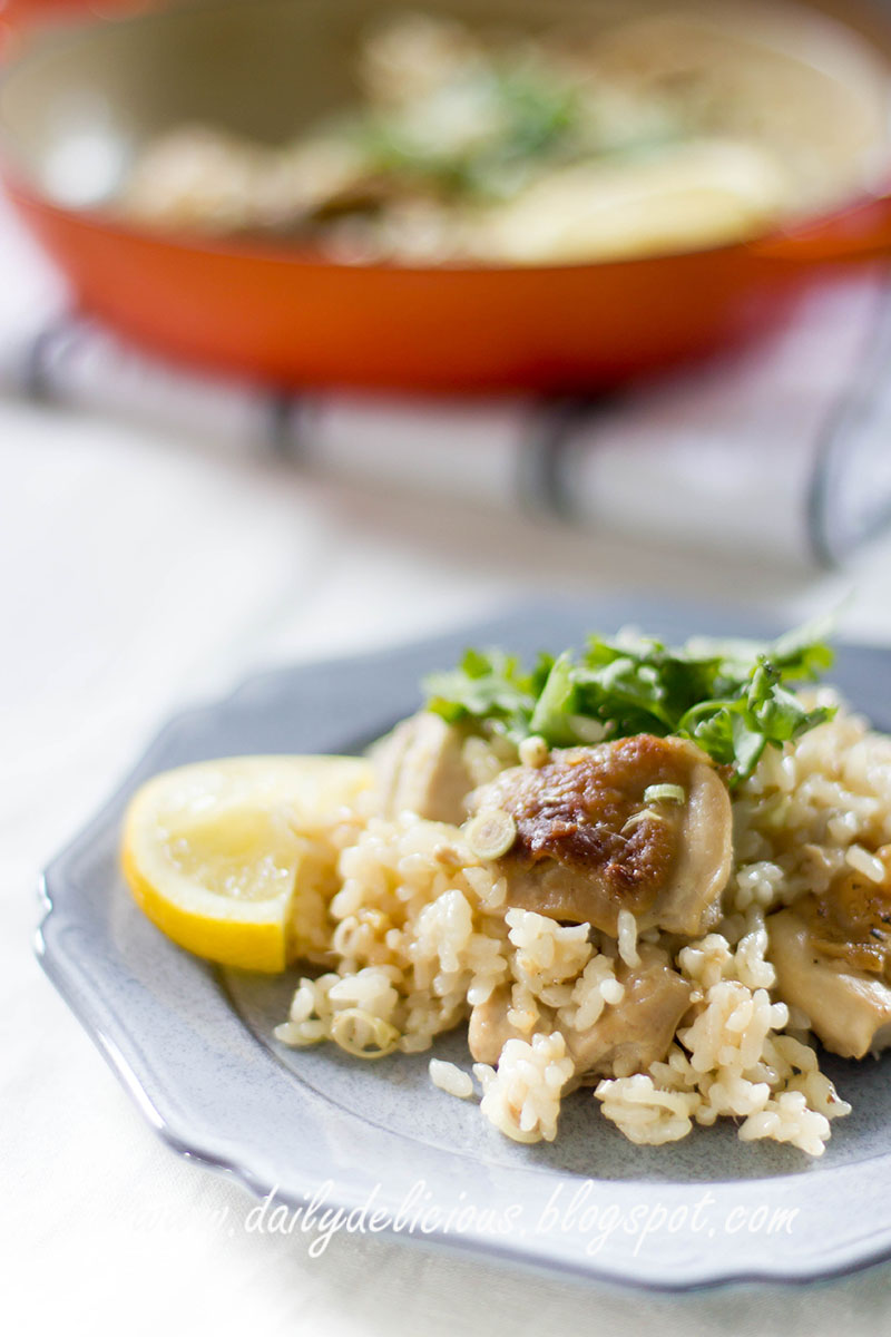 Dailydelicious Lemongrass Chicken Rice
