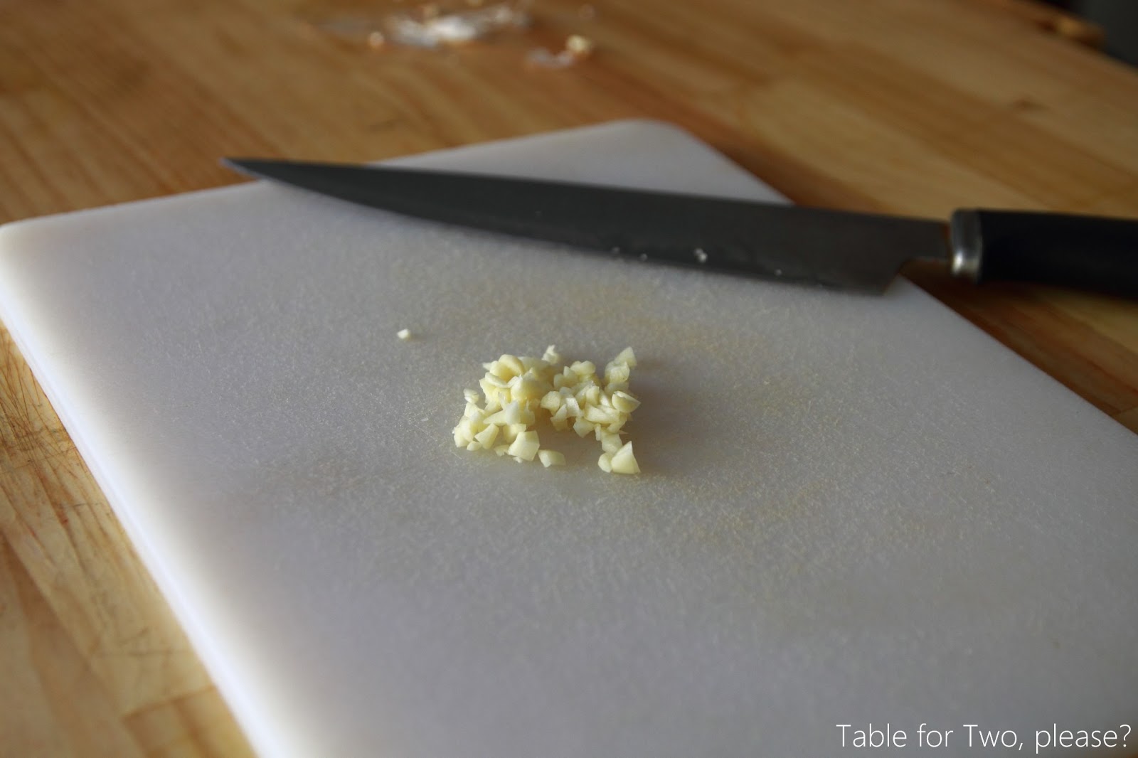 Table for Two, please?: Lemon Chicken & Broccoli