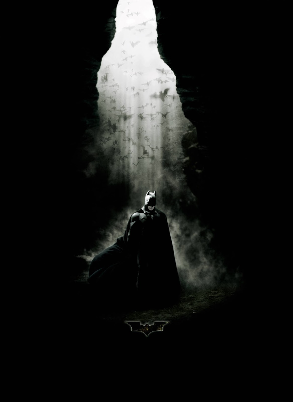 BATMAN BEGINS - 6 Textless posters 6 - Textless