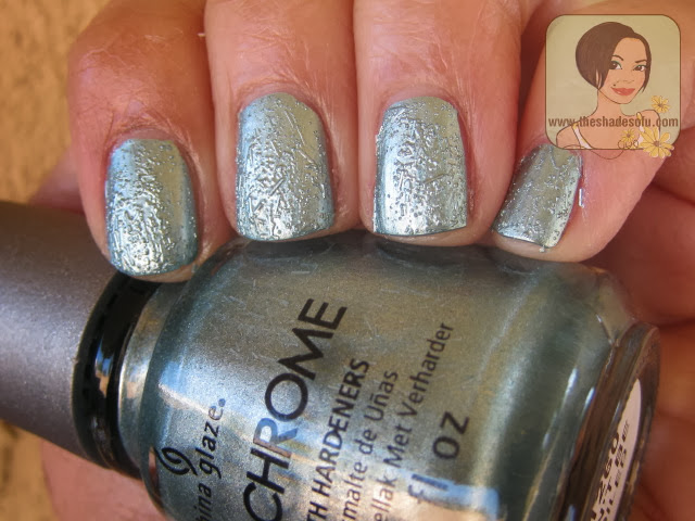 China Glaze Crinkled Chrome Collection Swatches, Review - The Shades Of U