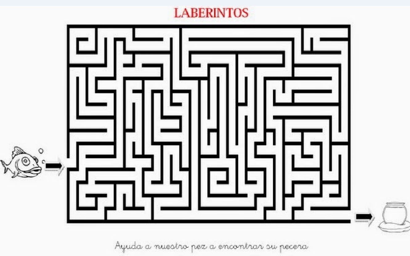 Laberintos para niños - Colorear dibujos infantiles